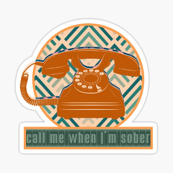 "Pop art: Call me " Sticker by pegah-sobhi | Redbubble