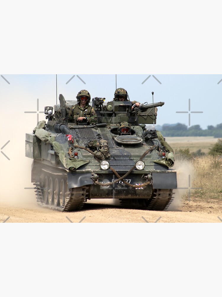 "British Army FV103 Spartan Armoured Personnel Carrier" Sticker for ...