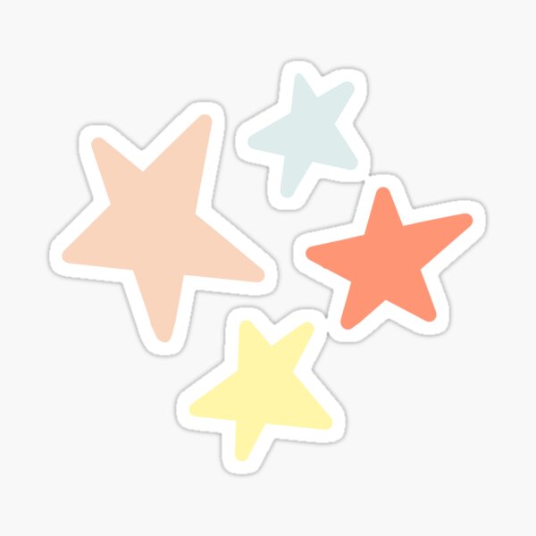 "VSCO Star Pack 6 (Get M or L)" Sticker for Sale by amariei | Redbubble