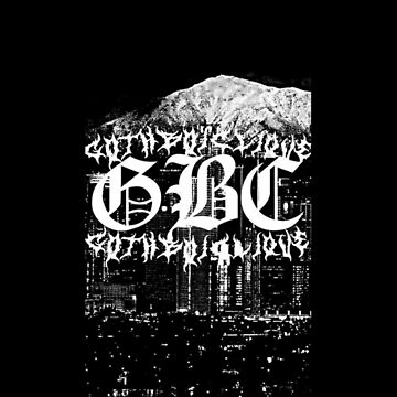 "Lil Peep GBC Design in black and whtie" Poster for Sale by nmrkdesigns ...