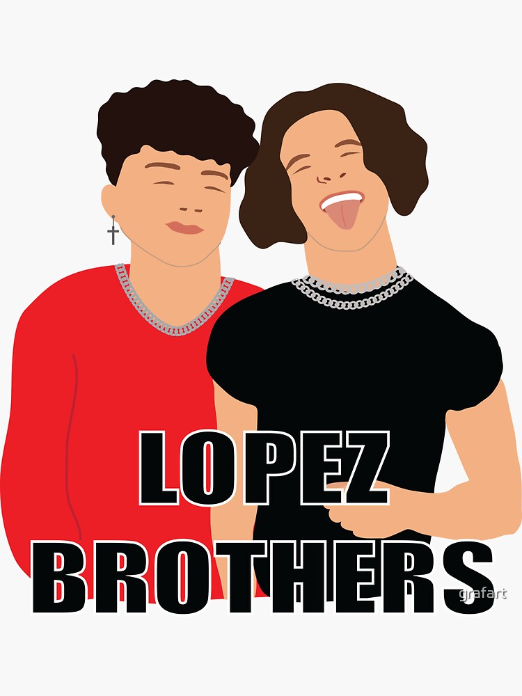 "Lopez Brothers" Sticker for Sale by grafart | Redbubble