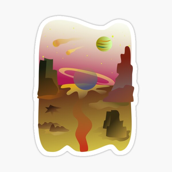 "distant galaxy" Sticker for Sale by Logan81 | Redbubble