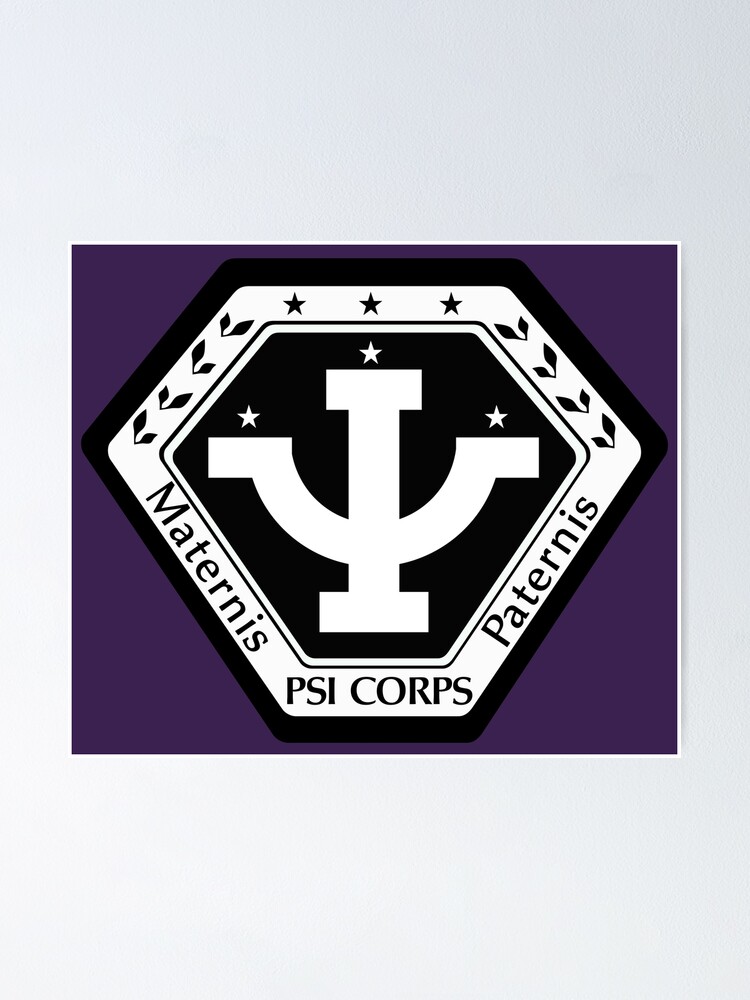Póster « El cuerpo es padre. El logo de PSI CORPS» de eleaj | Redbubble