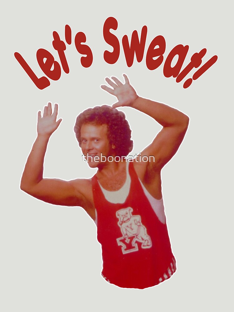 "Let's Sweat" Essential T-Shirt for Sale by theboonation | Redbubble
