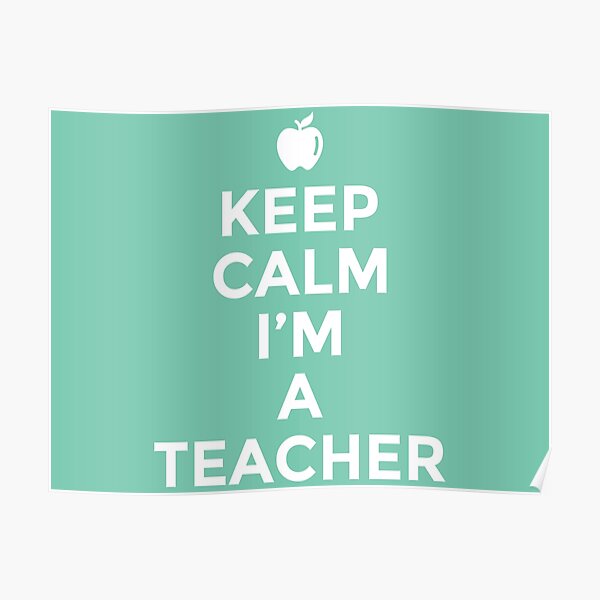 "Teacher, keep calm, teacher appreciation, apple, teacher gift, first ...