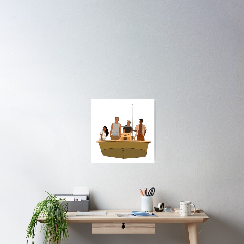 "Outer Banks Show - HMS Pogue" Poster for Sale by allyyxoxo | Redbubble