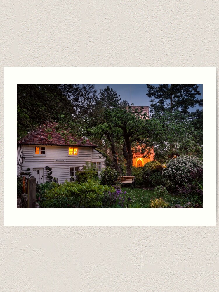 "Kingsnorth church and mouse hall" Art Print by JEZ22 | Redbubble