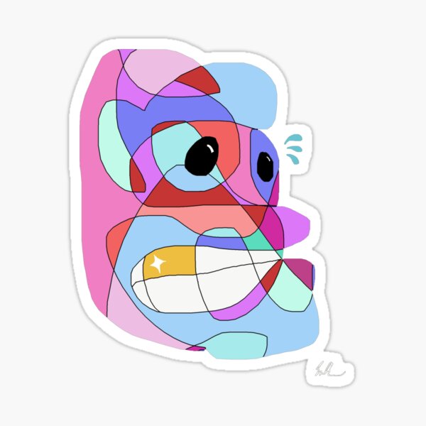 "The Gold Tooth" Sticker by MrBotot | Redbubble