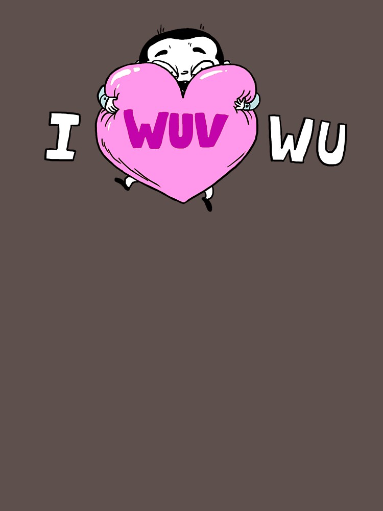 "I Wuv Wu" T-shirt by GrimmlingComics | Redbubble