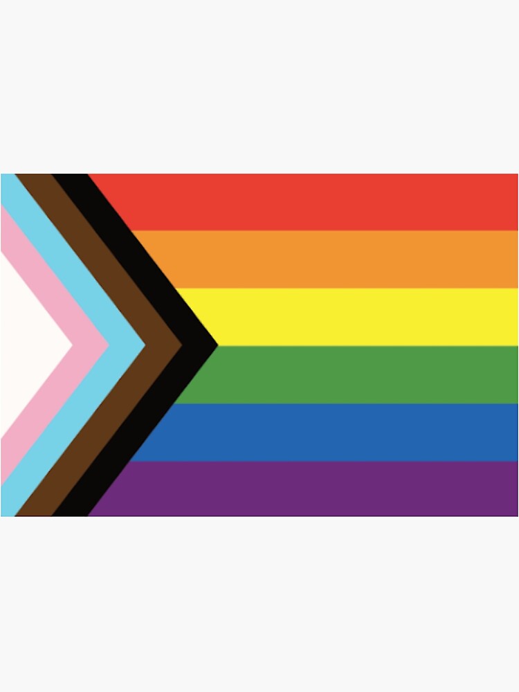 "Updated Gay Pride Flag" Art Print for Sale by alynnstoick | Redbubble