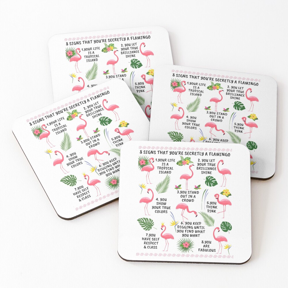 "Eight Signs That You Are Secretly a Flamingo Crazy Flamingo Lady Funny ...