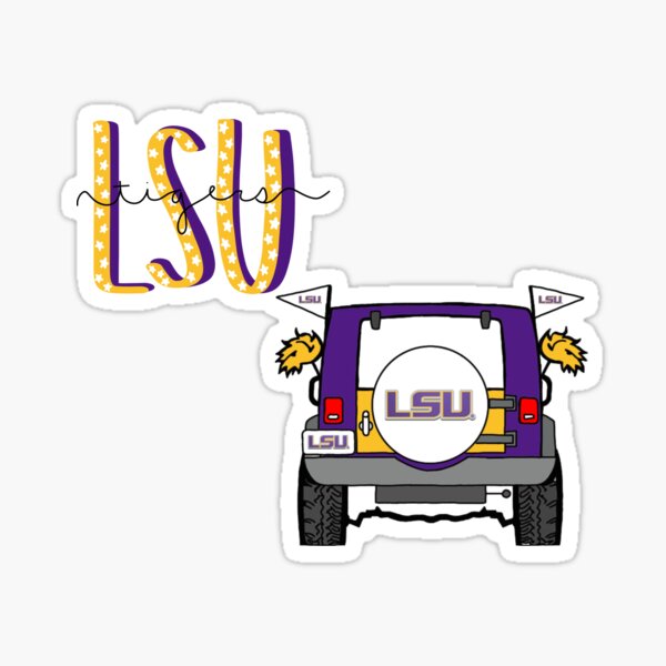 Lsu Stickers | Redbubble
