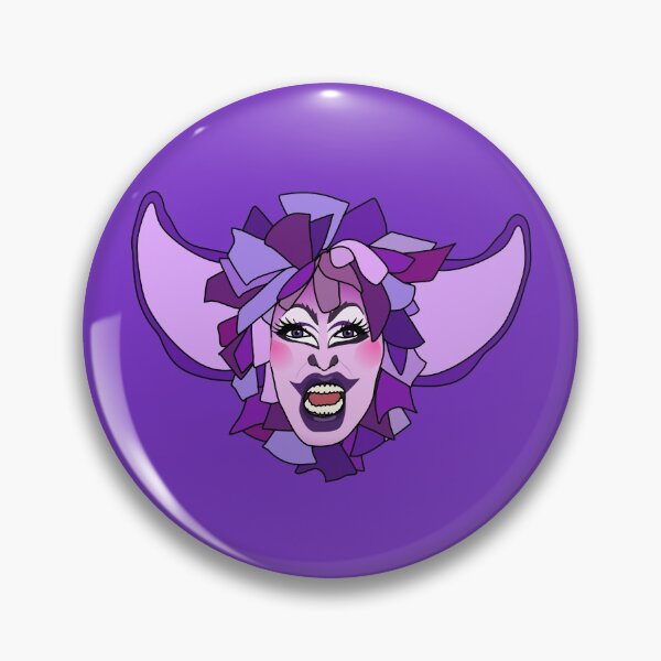 "Crystal Methyd | Purple" Pin for Sale by Jakmalone | Redbubble