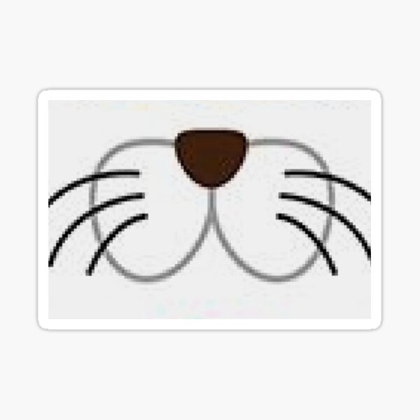 "Funny Face Mask for kids " Sticker by Abdelkarim1 | Redbubble