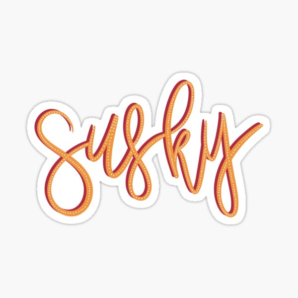 "Susky" Sticker for Sale by abbydawes22 | Redbubble