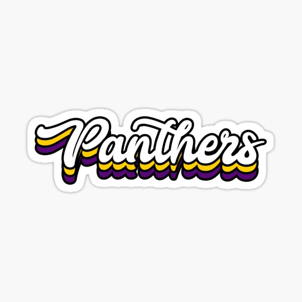 "Panthers - University of Northern Iowa" Sticker for Sale by wuflestadj ...
