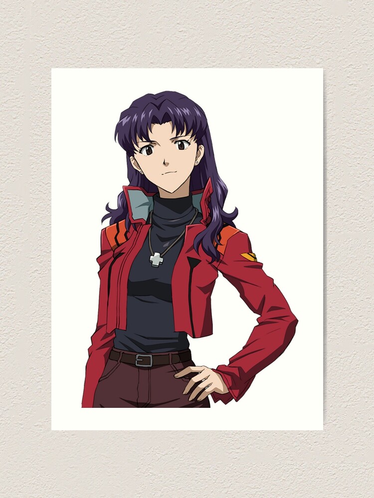 "Misato Katsuragi - Neon Genesis Evangelion" Art Print by Zyro599 ...
