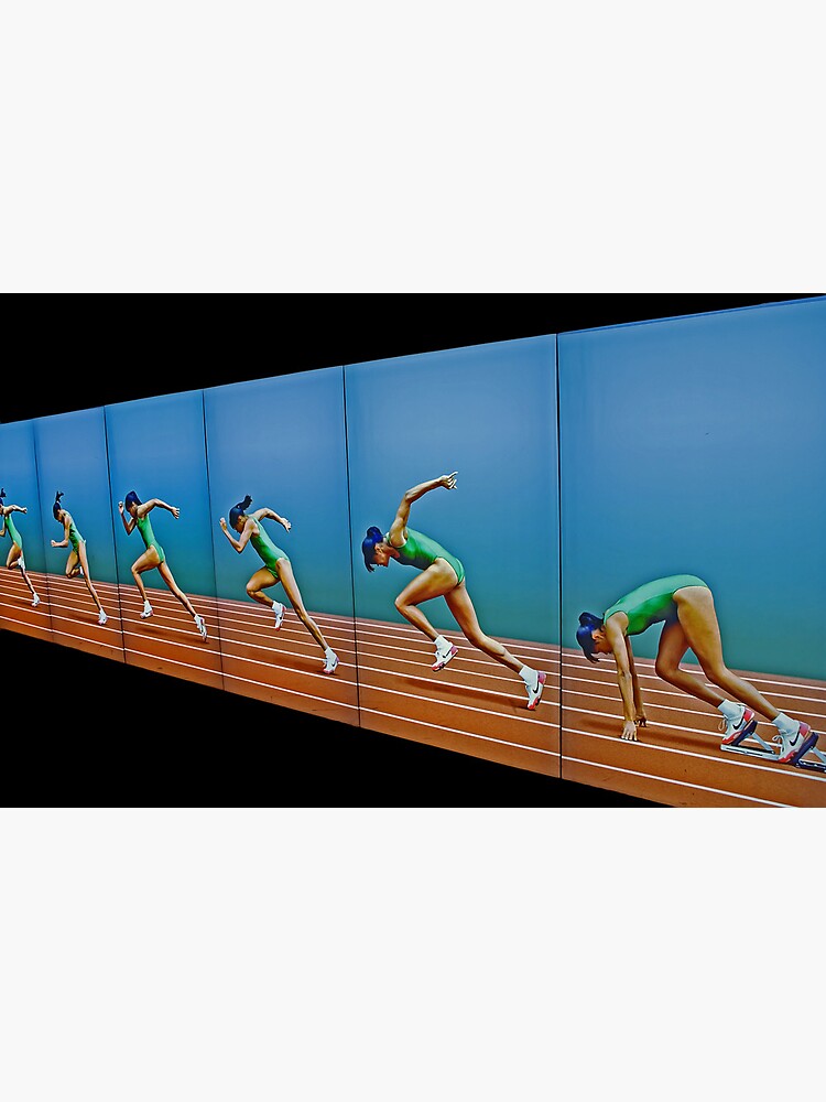 "Cathy Freeman - Quick Off The Blocks" Poster for Sale by TonyCrehan ...