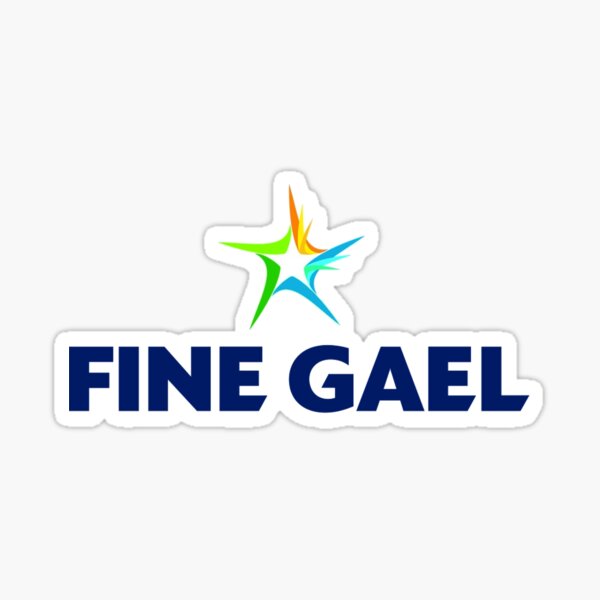 " Fine Gael Logo" Sticker for Sale by Quatrosales | Redbubble