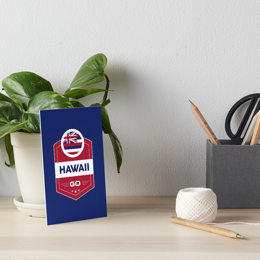 "HAWAII SHIELD" Art Board Print for Sale by MarkMotta | Redbubble