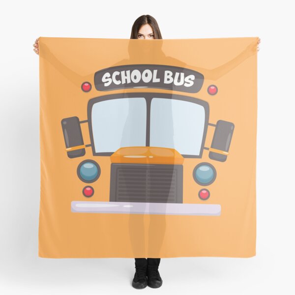 "Funny School Bus Dress Up Truck school bus driver Costume" Scarf by ...