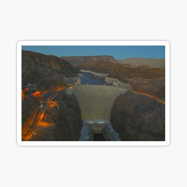 "Hoover Dam" Sticker for Sale by eldancer1 | Redbubble