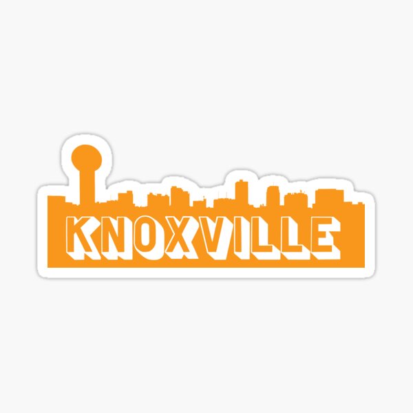 "Knoxville Skyline" Sticker for Sale by Elijah-hale | Redbubble