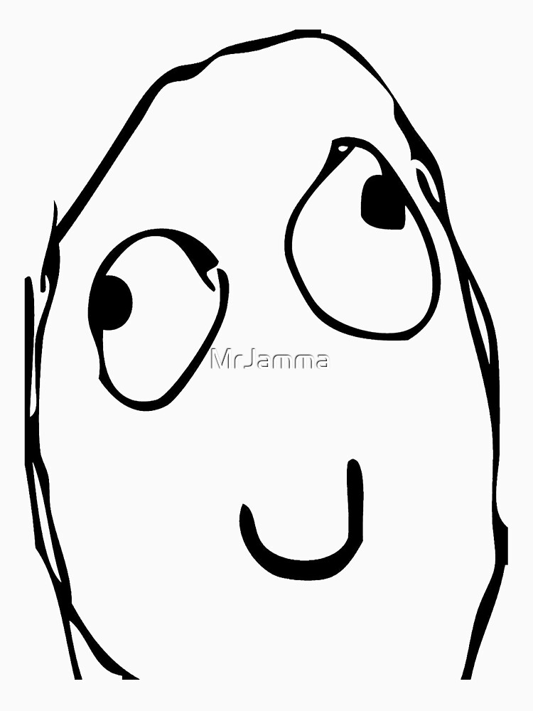 "Smile Meme" T-shirt for Sale by MrJamma | Redbubble | smile t-shirts ...