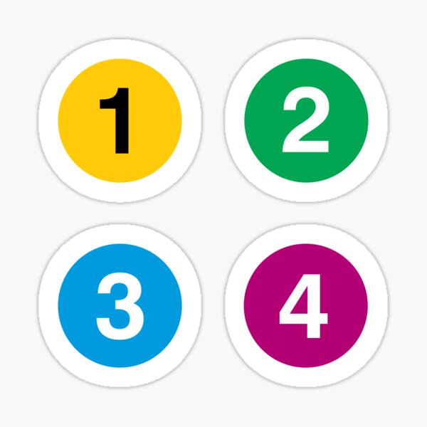 "Toronto Subway Line Symbols" Sticker for Sale by in-transit | Redbubble