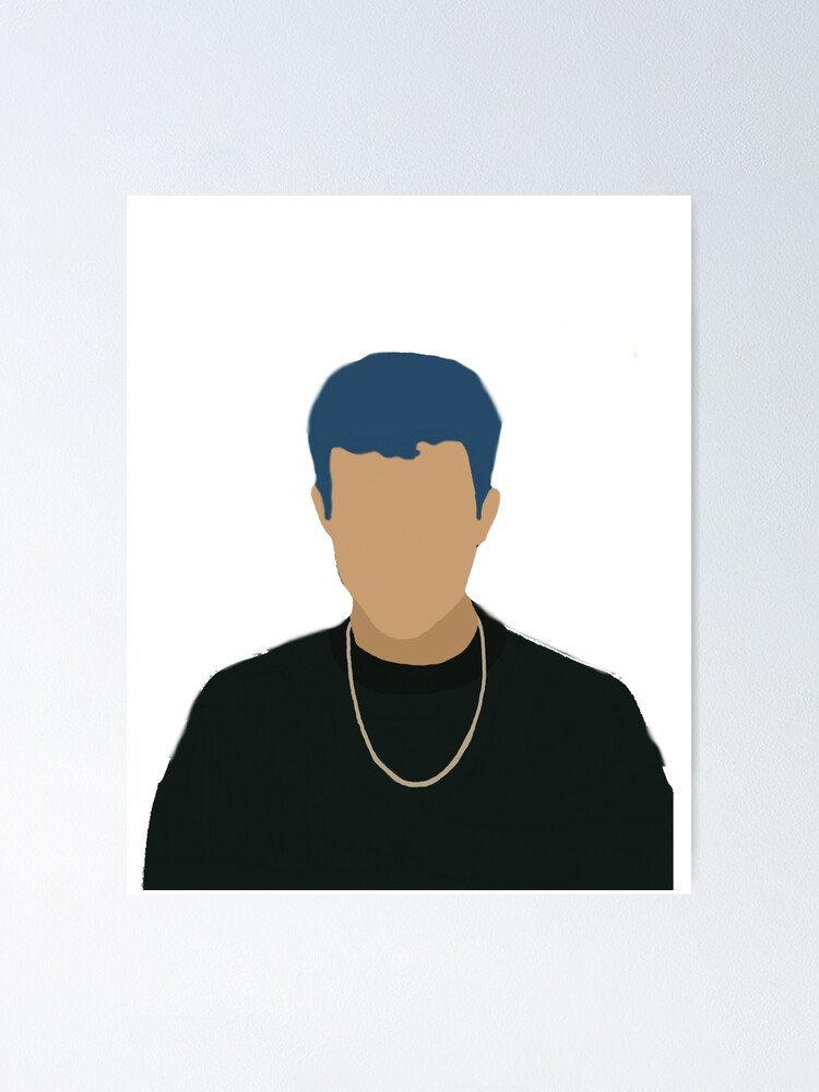 "Dylan Minnette Silhouette" Poster for Sale by morgananjos | Redbubble
