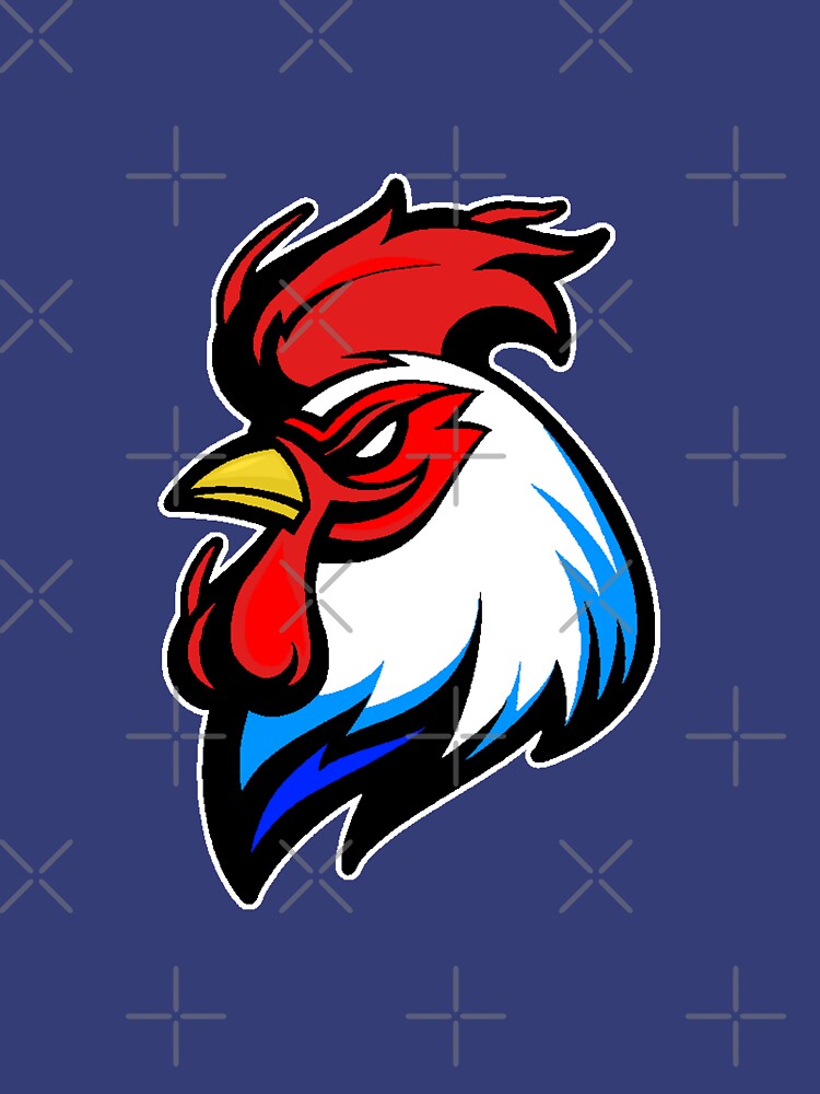"Rooster Football Team" T-shirt for Sale by RiseUpNUpRise | Redbubble ...