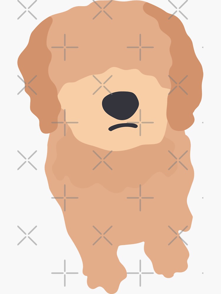 "Dog (Dak)" Sticker by kodapeeps | Redbubble