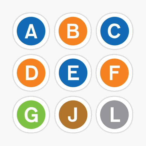 Mta Stickers | Redbubble