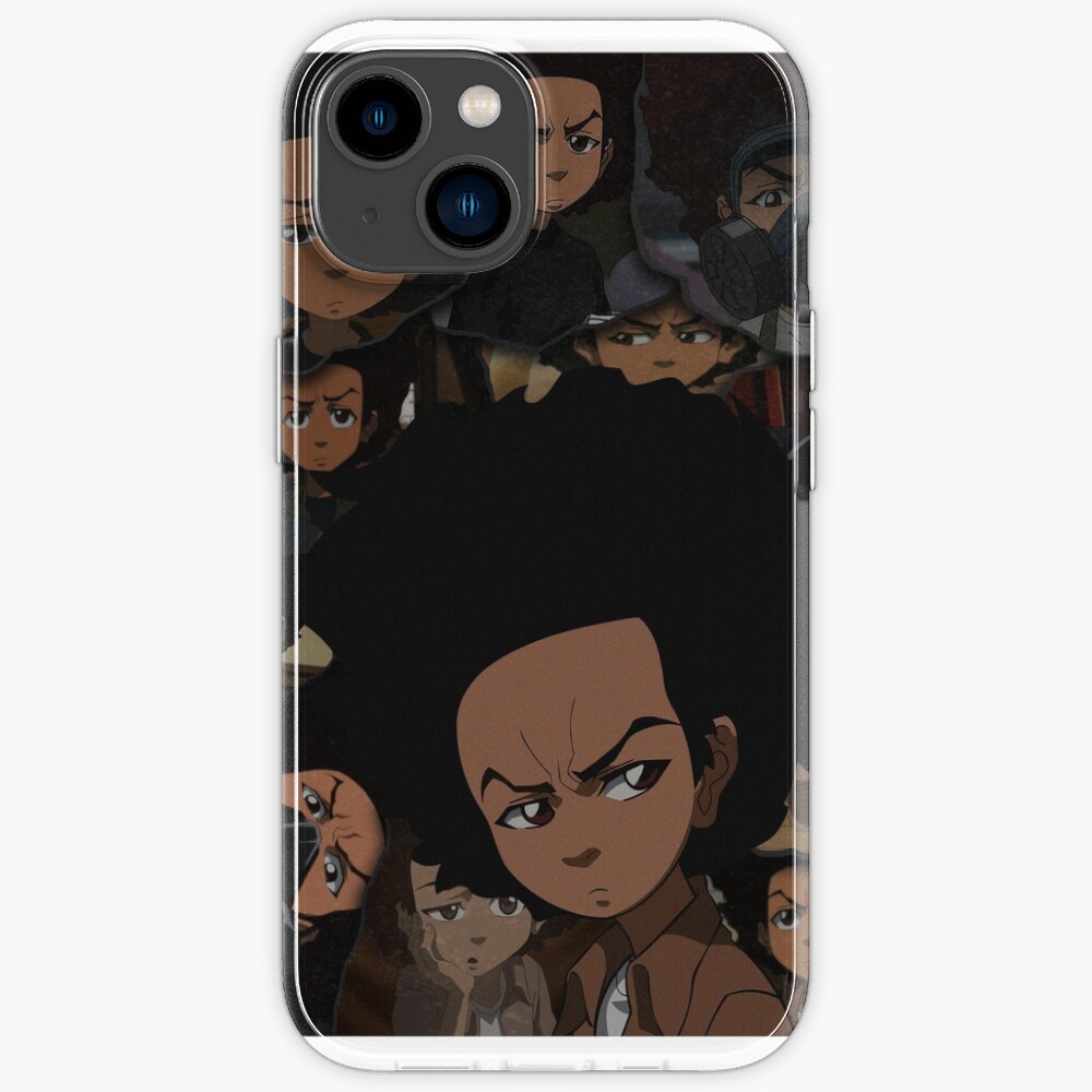 "Huey Freeman Boondocks Shirt" iPhone Case for Sale by Ariiiso | Redbubble