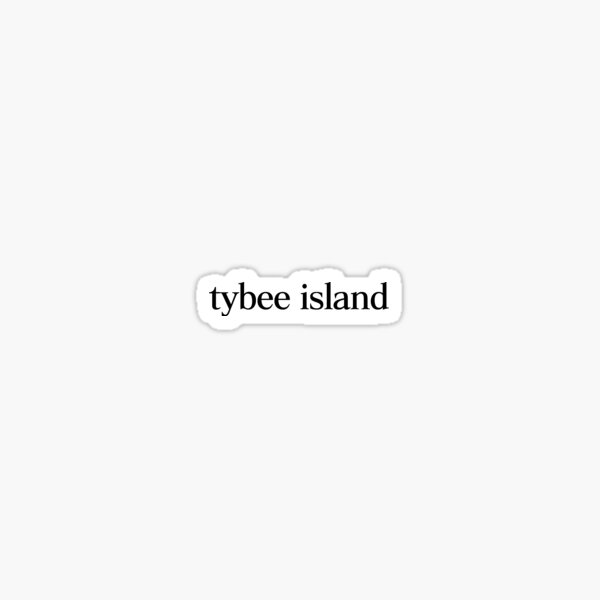 "tybee island" Sticker by lls23 | Redbubble