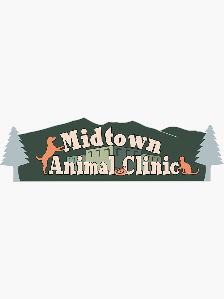 "Midtown Logo" Sticker by jakenbalto | Redbubble