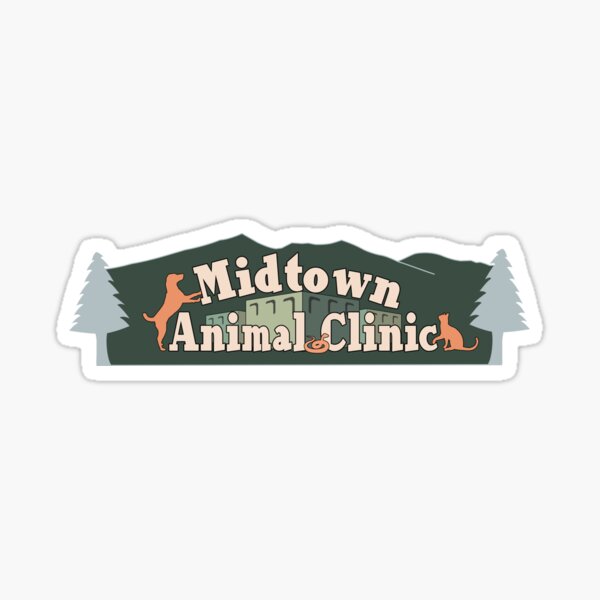 "Midtown Logo" Sticker by jakenbalto | Redbubble
