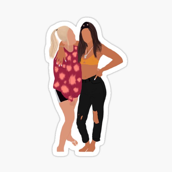 "Madison Bailey and Lilah Pate Outer Banks " Sticker for Sale by ...