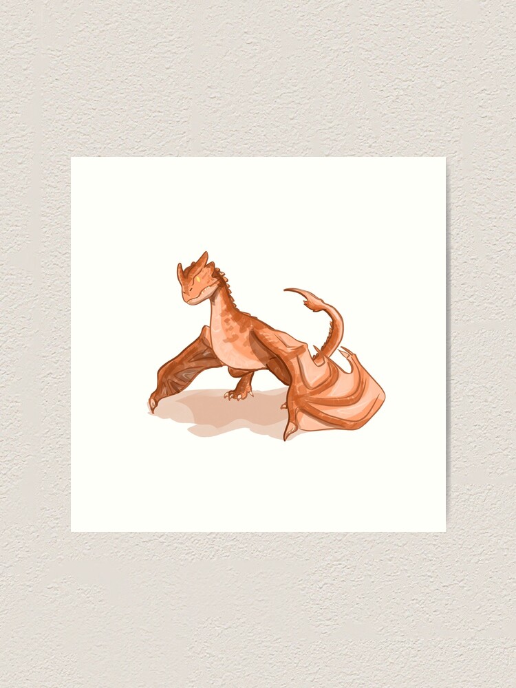 "Baby Wyvern" Art Print for Sale by Leviathan-CREA | Redbubble