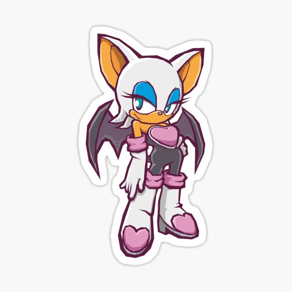 Rouge The Bat Stickers | Redbubble