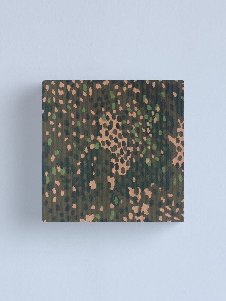 "Pea Dot Camo" Canvas Print by Kommandant-Volk | Redbubble