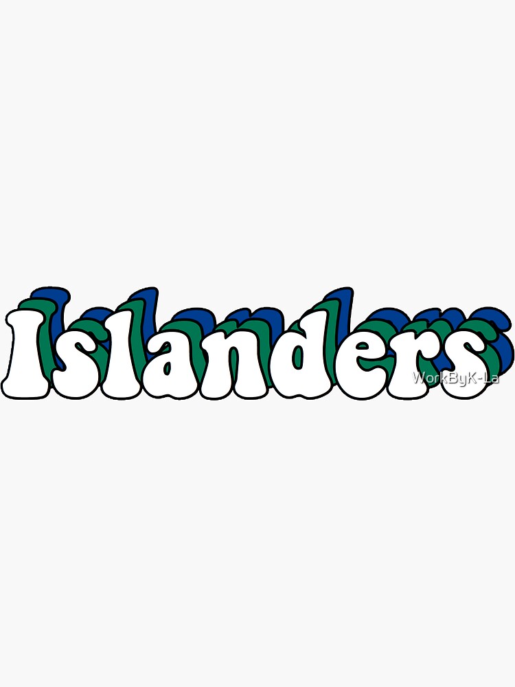 "TAMUCC Islanders Retro" Sticker for Sale by WorkByK-La | Redbubble