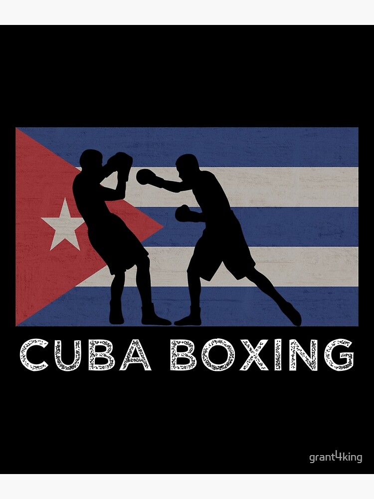 "Cuban Boxer National Cuba Flag Boxing Gloves Graphic Gift print ...