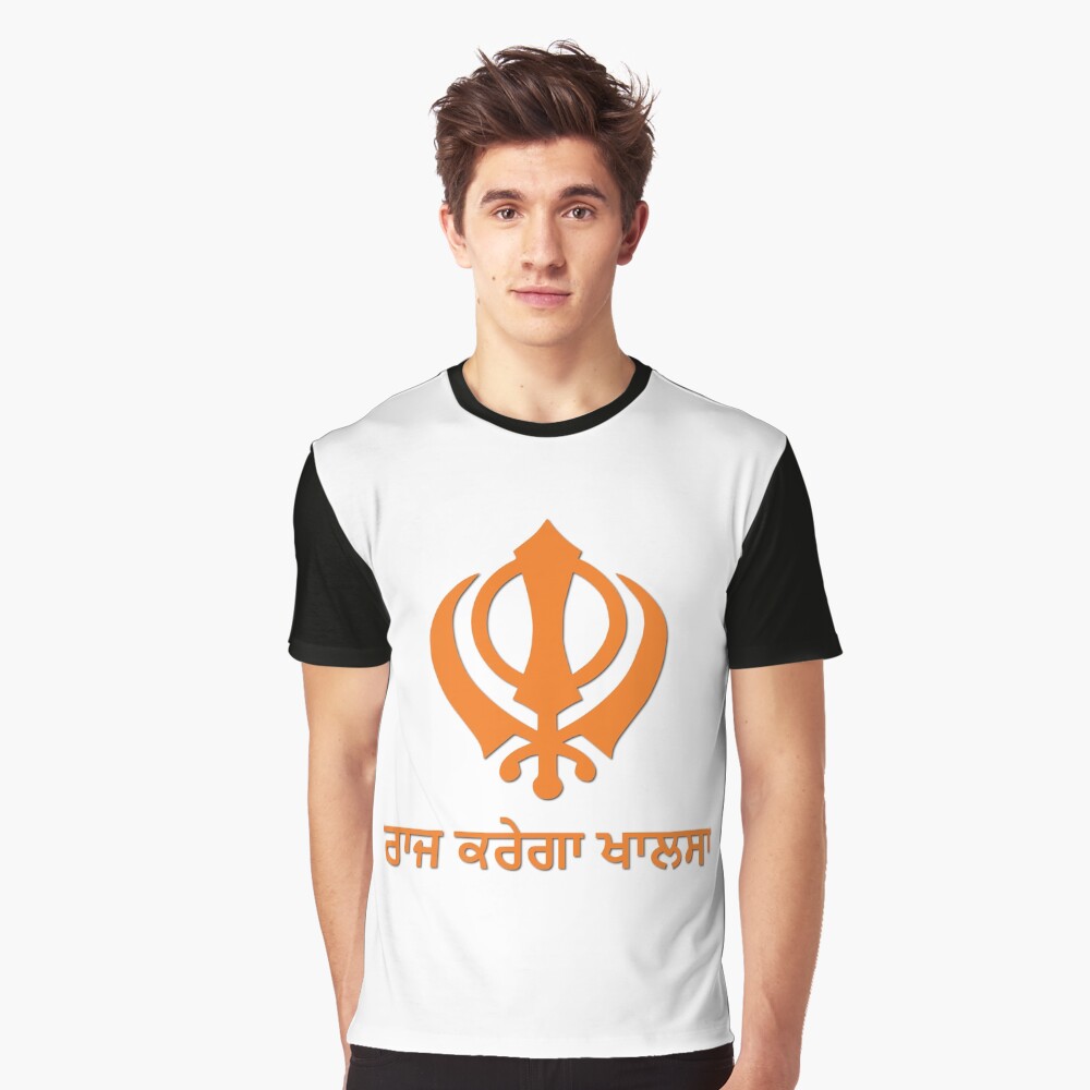 "Raj Karega Khalsa" Sticker for Sale by guri386 | Redbubble