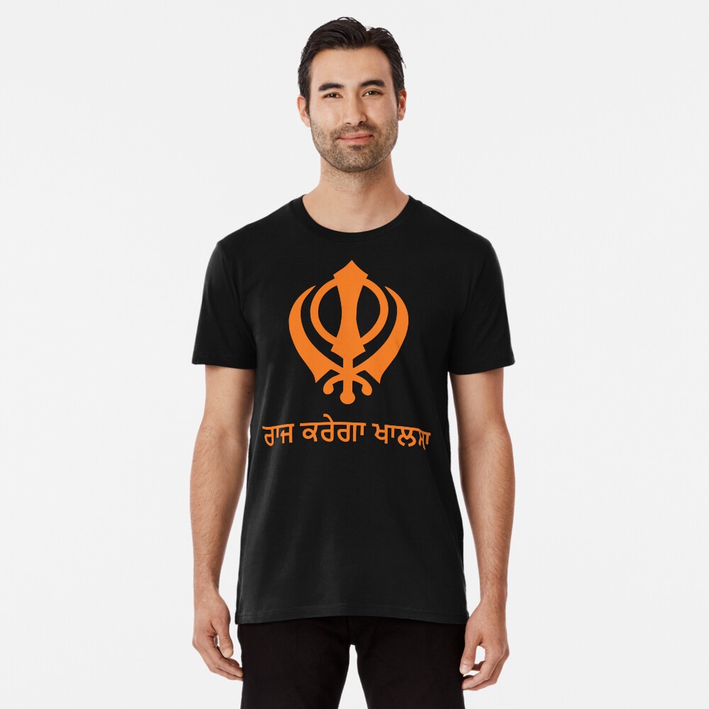 "Raj Karega Khalsa" Sticker for Sale by guri386 | Redbubble