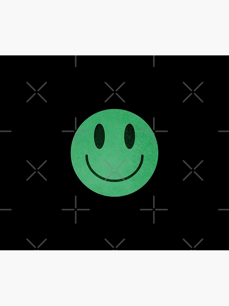 "Distressed Green Smiley Face" Poster for Sale by kcstudio | Redbubble