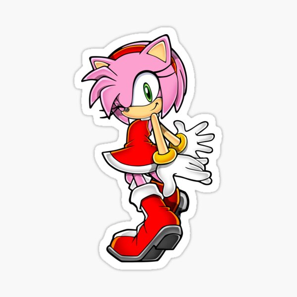 Amy Rose Stickers | Redbubble