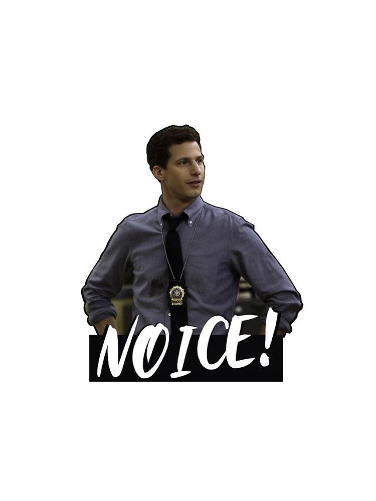 "Brooklyn nine nine - Jake Peralta noice" iPhone Case for Sale by ...
