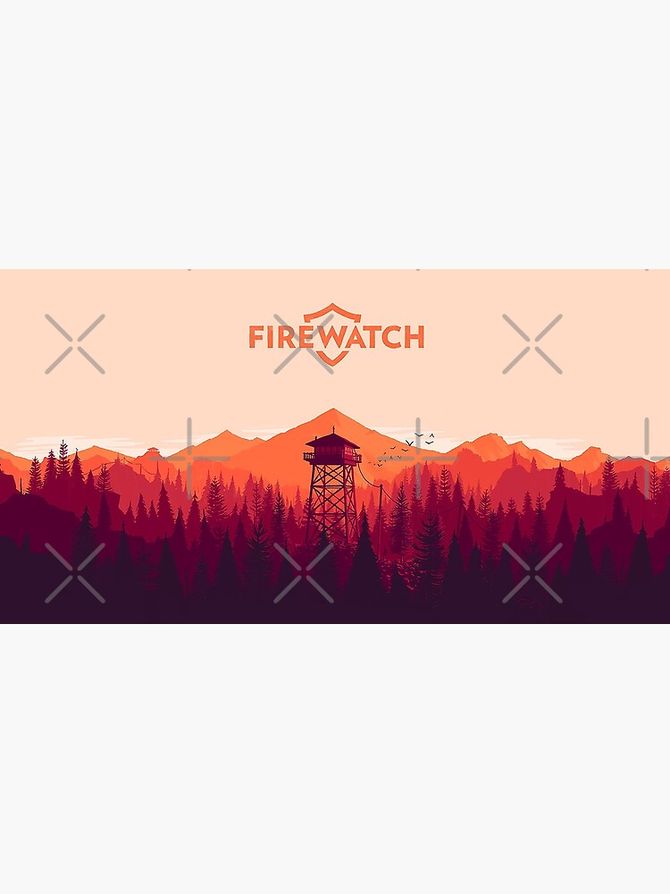 "Firewatch" Poster for Sale by Ogrimar | Redbubble