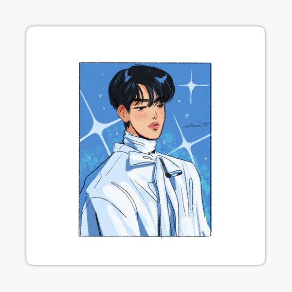 "Baby Blue" Sticker for Sale by ulsiart | Redbubble